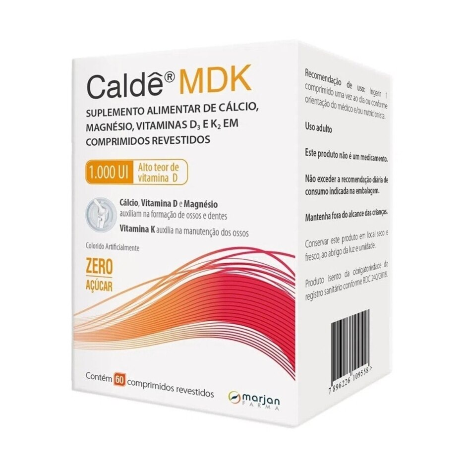 Caldê MDK 1.000UI 60 Comprimidos Revestidos — Qualidoc