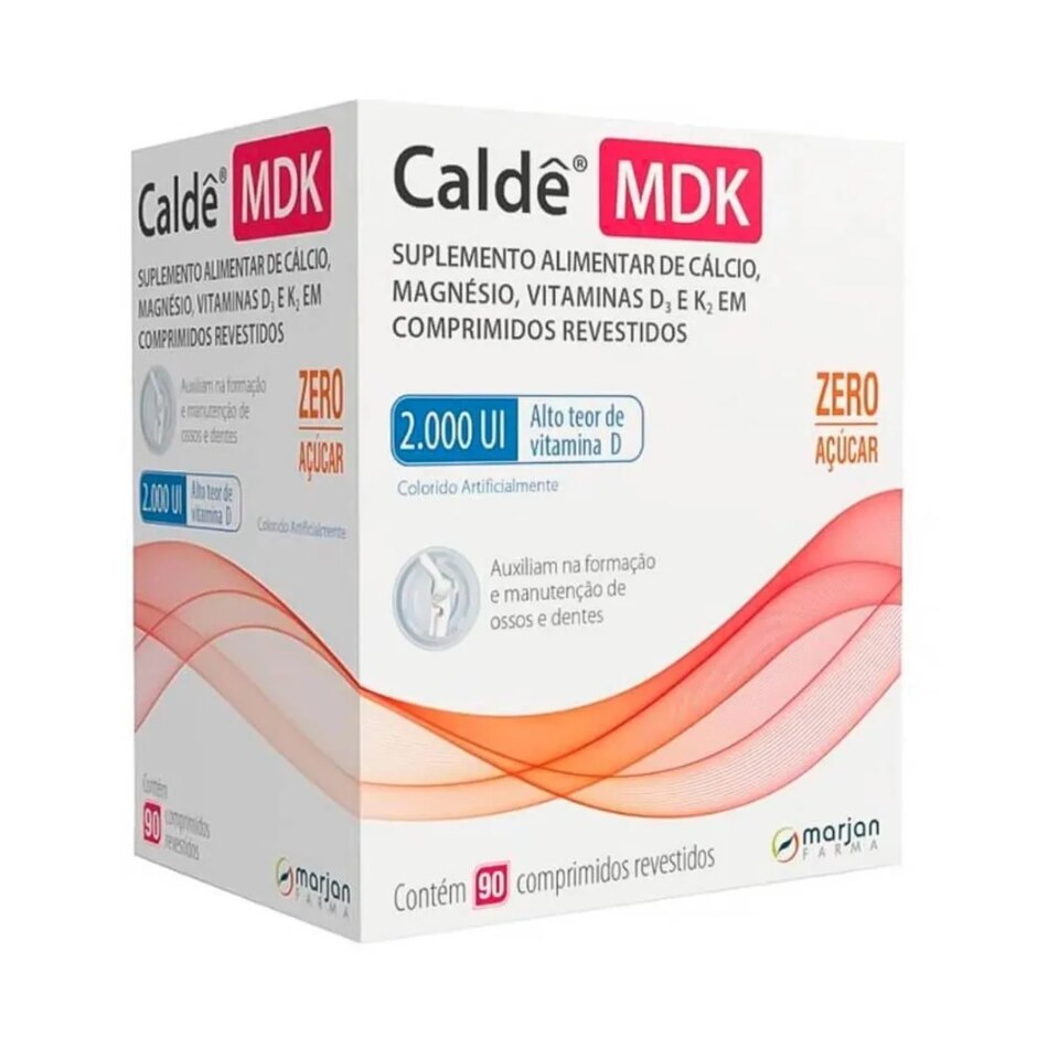 Caldê MDK 2.000UI 90 Comprimidos Revestidos — Qualidoc
